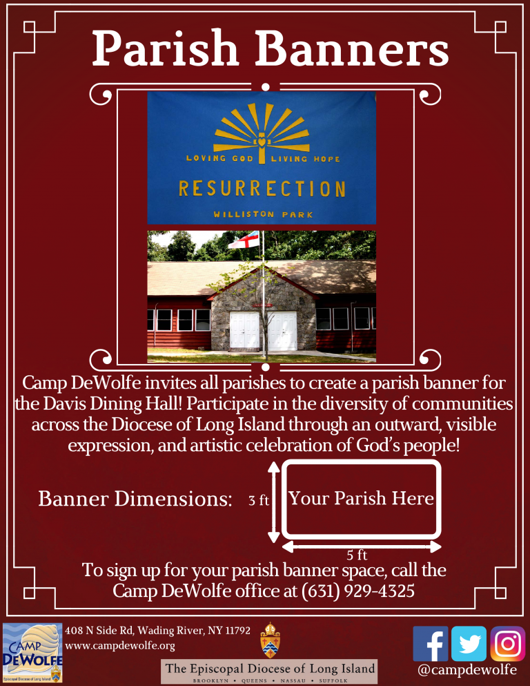 Parish Banners | Camp DeWolfe